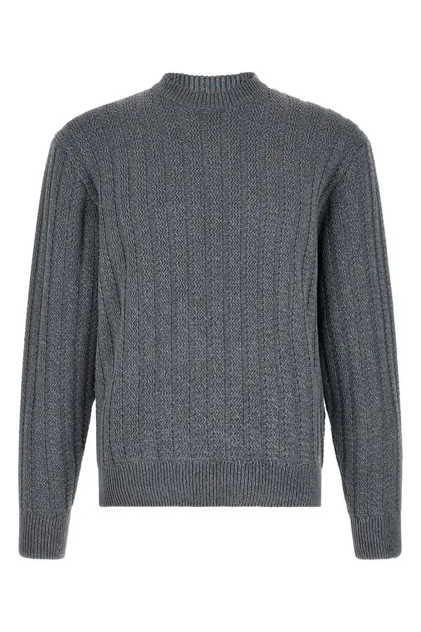 Hugo Boss Cotton Sweater - Gray