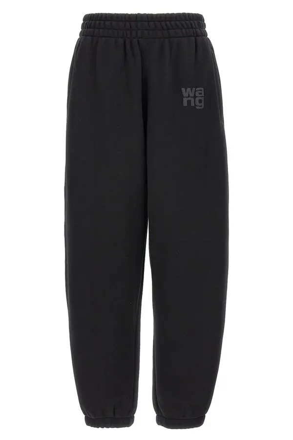 Alexander Wang Essential Terry' Joggers - Black