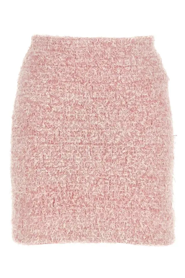 Balenciaga Cotton-blend Tweed Mini Skirt