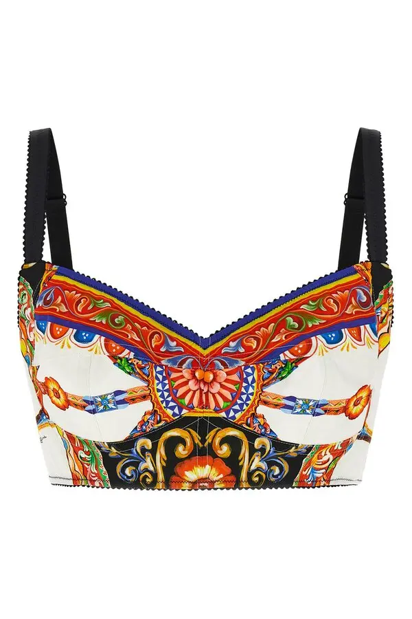 Dolce & Gabbana Carretto' Crop Top