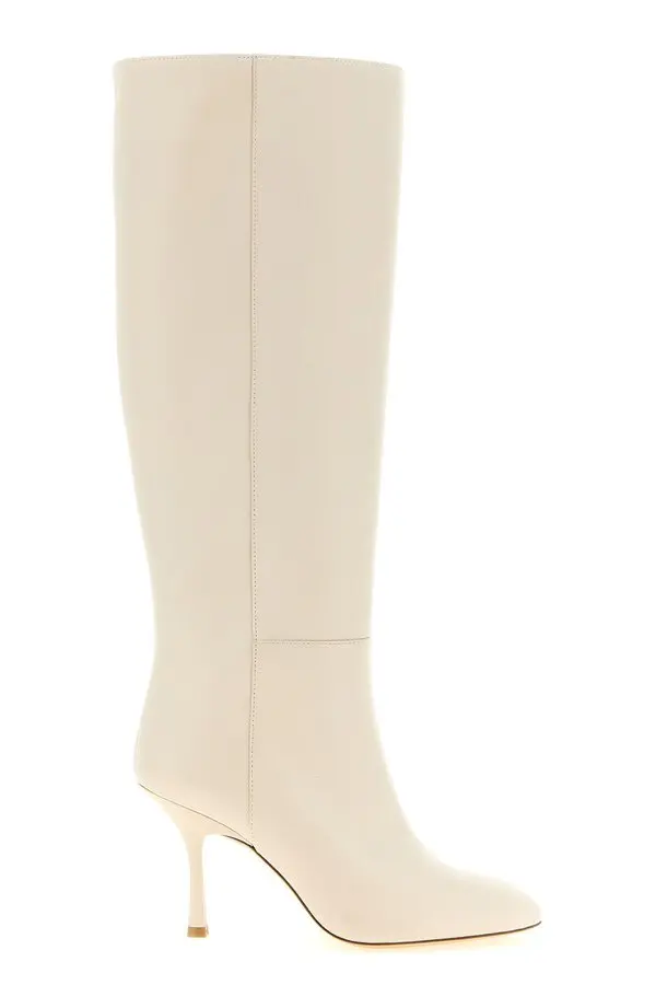 STUART WEITZMAN Madison Boots - White