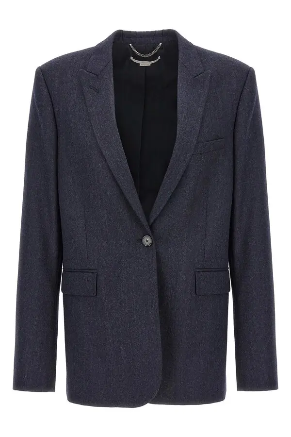 Stella McCartney Single-breasted Wool Blazer