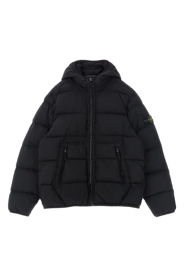 Stone Island Hooded Quilted Parka