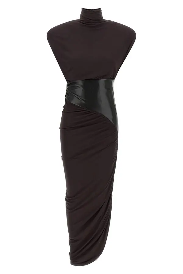Andamane Ursula' Dress - Bordeaux