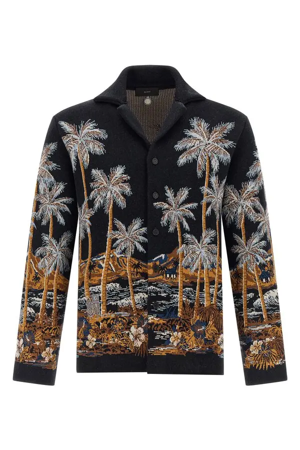 Alanui Diamond Head Jacquard Overshirt