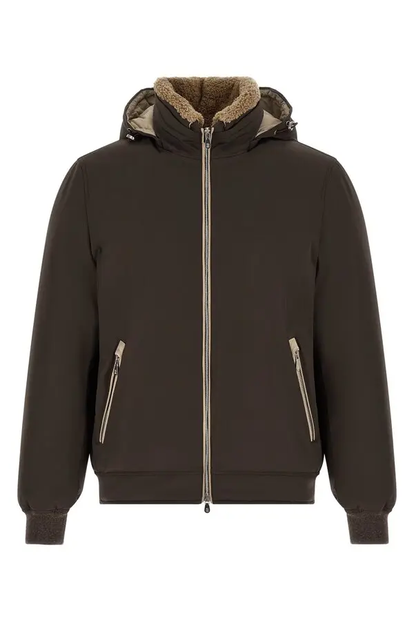 Brunello Cucinelli Detachable Hood Down Jacket