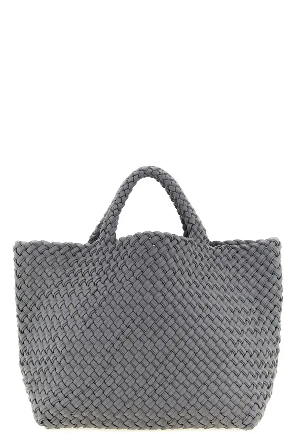 NAGHEDI St. Barths Double Weave Shopping Bag - Gray
