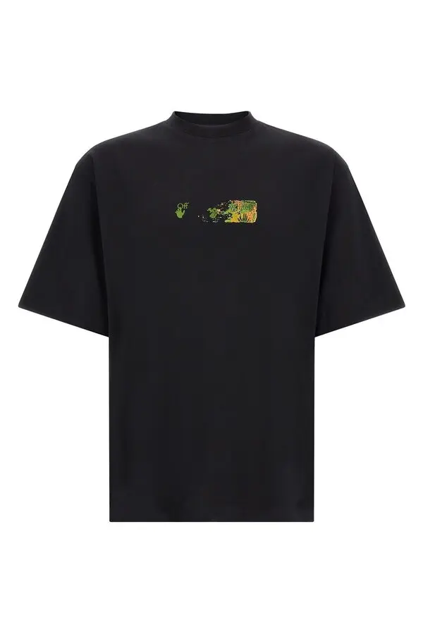 Off-White Spices Arrow Skate' T-shirt - Black