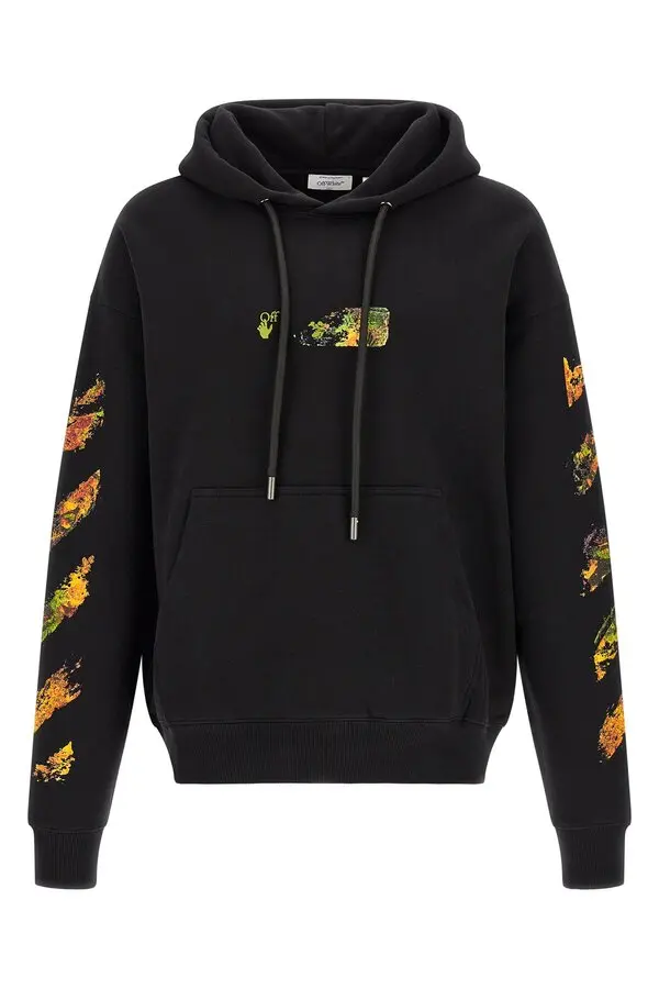 Off-White Spices Arrow Skate' Hoodie - Black