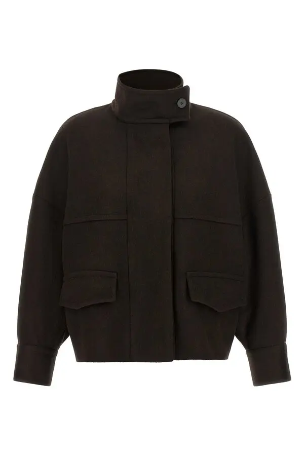 Alberto Biani Loro Piana' Wool Bomber Jacket
