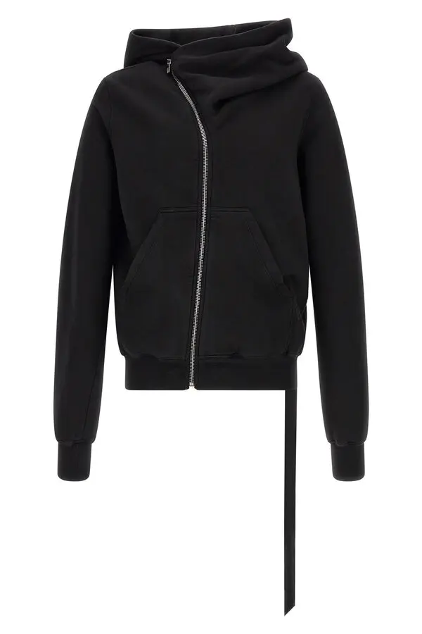 Rick Owens Mountain Hoodie - Black