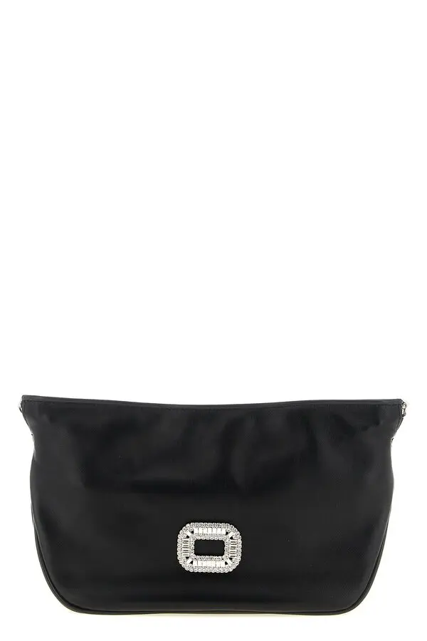 ROGER VIVIER Micro Pilgrim Clutch Bag