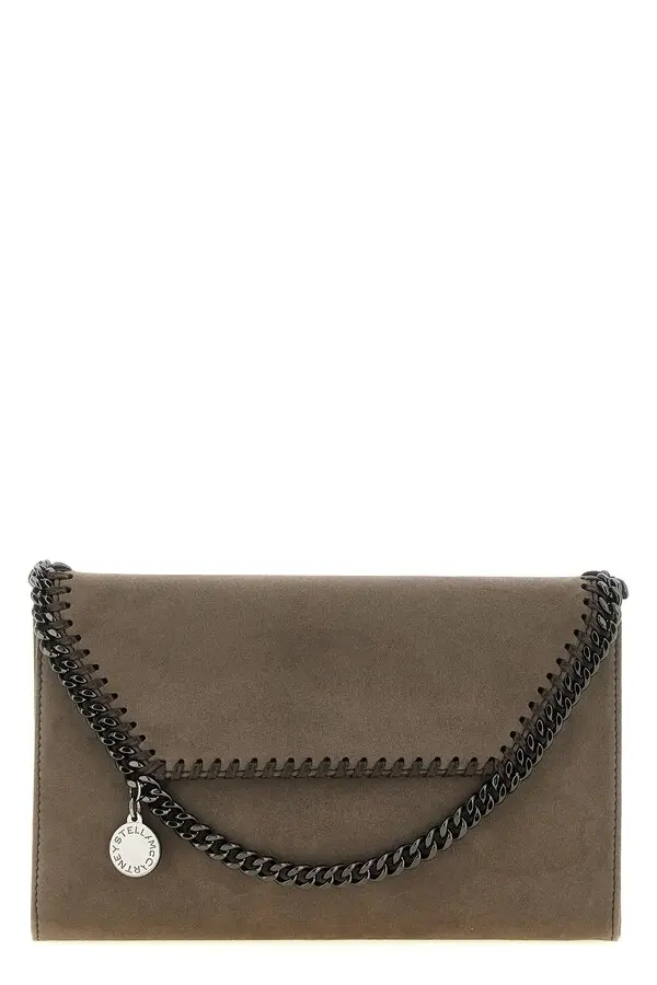 Stella McCartney Falabella Wallet On Chain - Gray