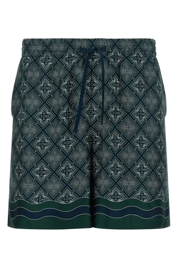 Casablanca Radiating Monogram' Shorts - Multi