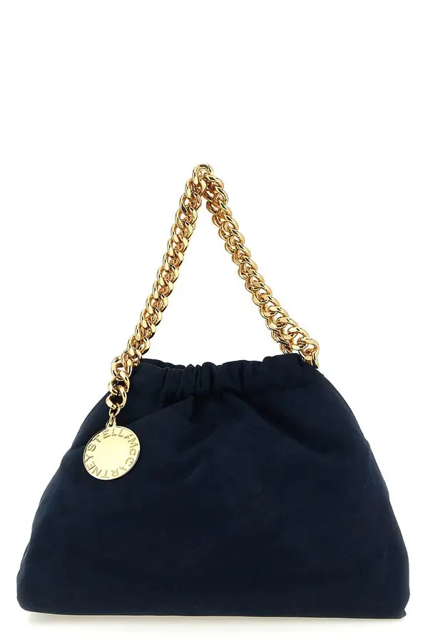 Stella McCartney Falabella Mini Drawstring Crossbody Bag - Blue