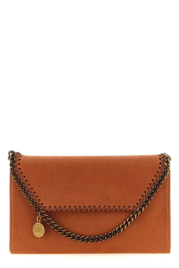 Stella McCartney Falabella' Wallet On Chain - Orange