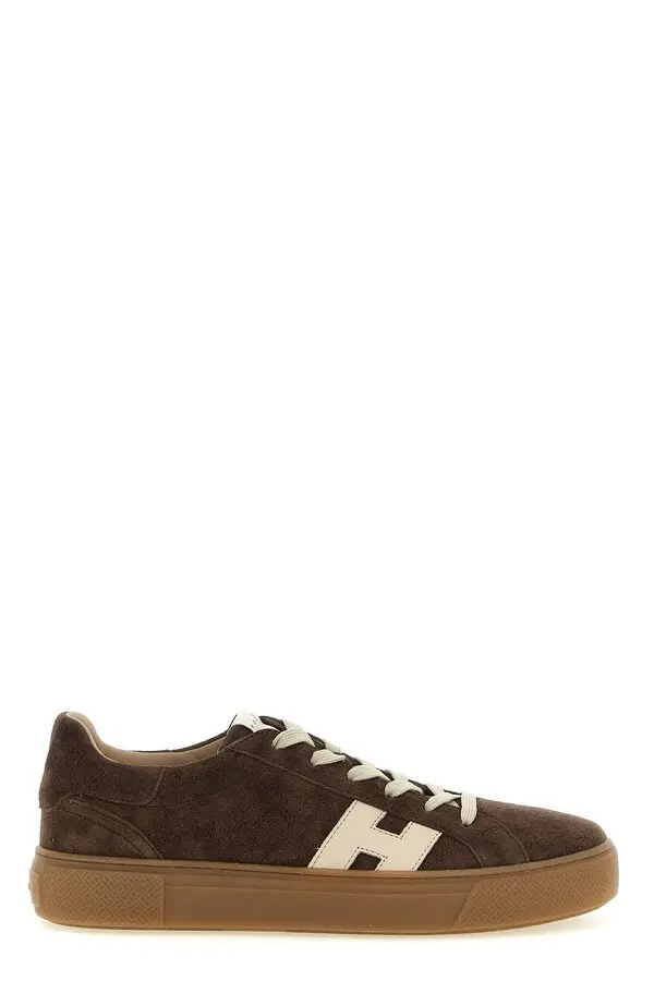 Hogan Suede Crosswind Sneakers