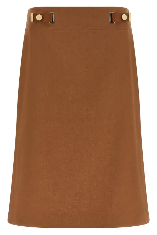 Fendi New Linen' Skirt