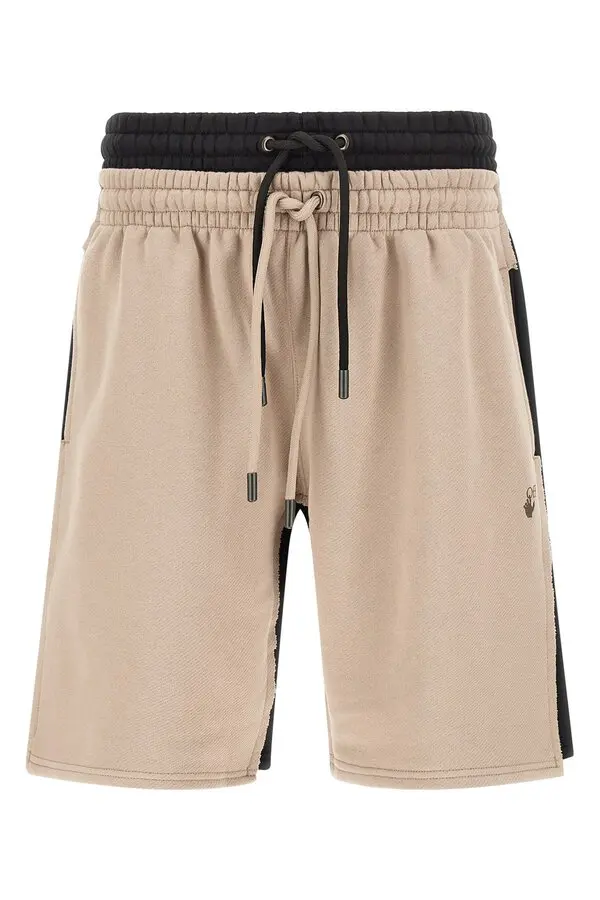 Off-White Spices Arrow Overlap Skate' Bermuda Shorts - Multi