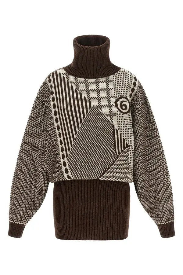 MAISON MARGIELA Numeric Signature Reversible Dress
