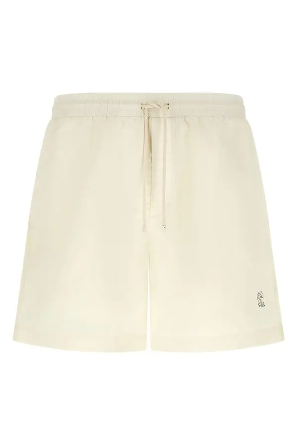 Brunello Cucinelli Solomeo Logo Swimsuit