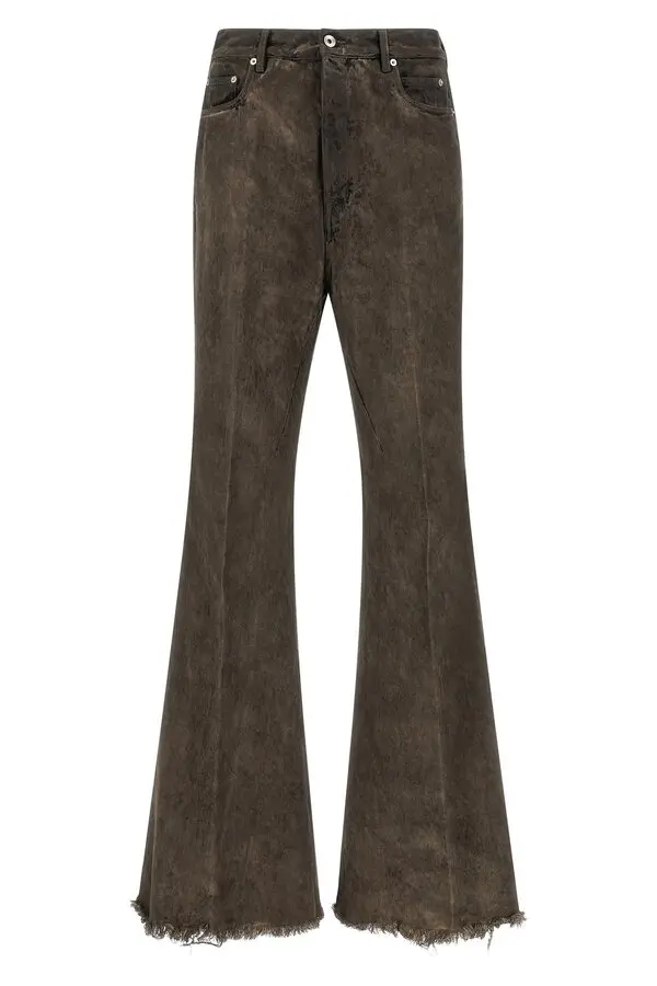 Rick Owens Bolan Bootcut Jeans - Gray