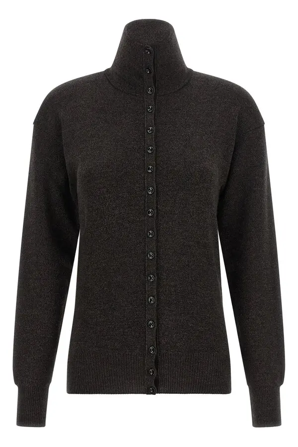 LEMAIRE Button Cardigan - Brown