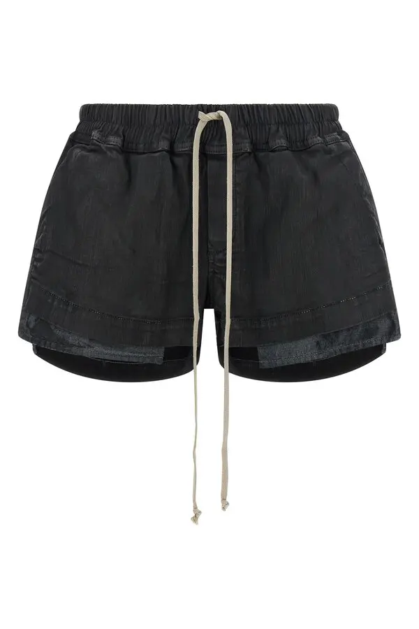 Rick Owens Fog Boxers Shorts - Black