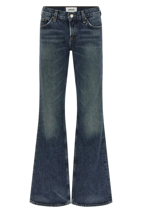 AGOLDE Low-rise Bootcut Jeans - Blue