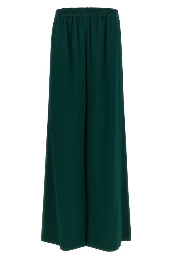 GIANLUCA CAPANNOLO Claudia Palazzo Pants - Green