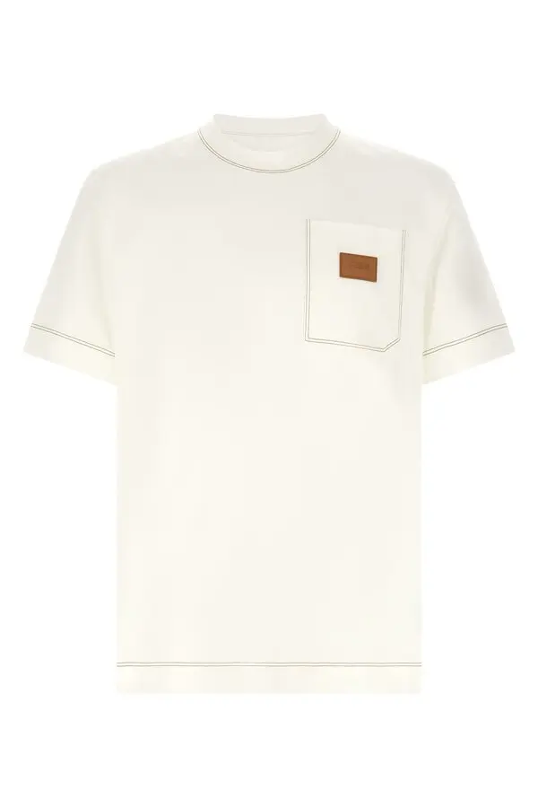 Fendi T-shirt Patch - White