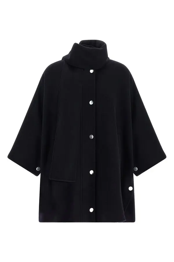 Pinko Caban Coat - Blue