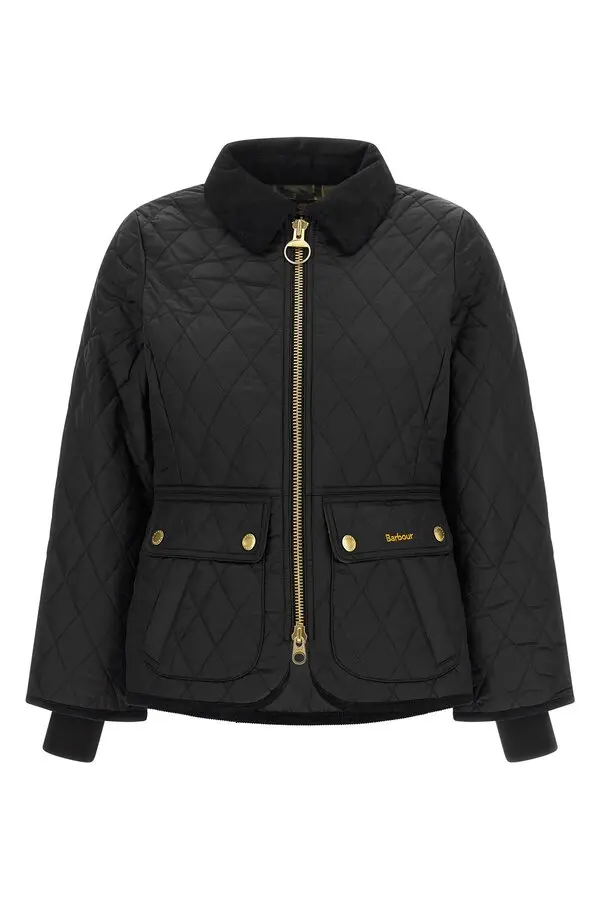 Barbour Beadnell Quilted Jacket - Black