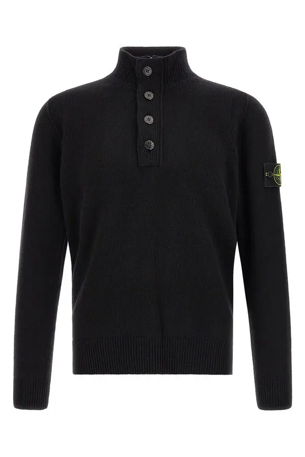 Stone Island 5100040 Sweater - Black