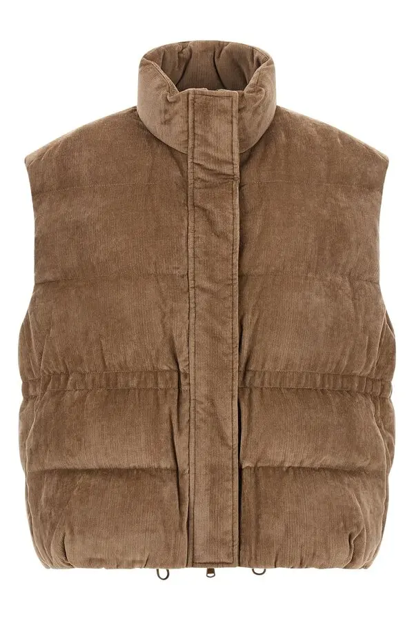 Brunello Cucinelli Corduroy Waistcoat - Beige