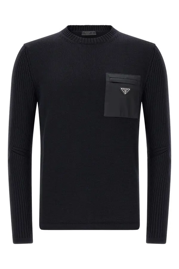 Prada Re-nylon Pocket Sweater