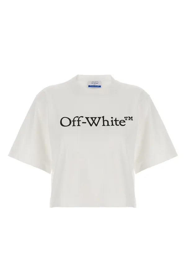 Off-White Big Logo' T-shirt - White