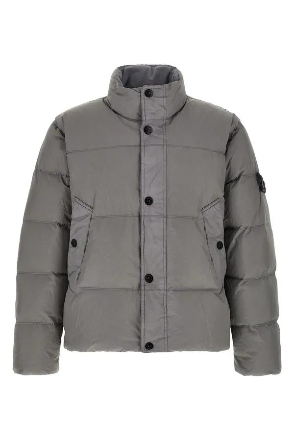 Stone Island 4100109 Down Jacket - Gray