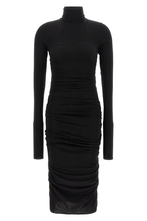 Elisabetta Franchi Light Jersey Dress - Black