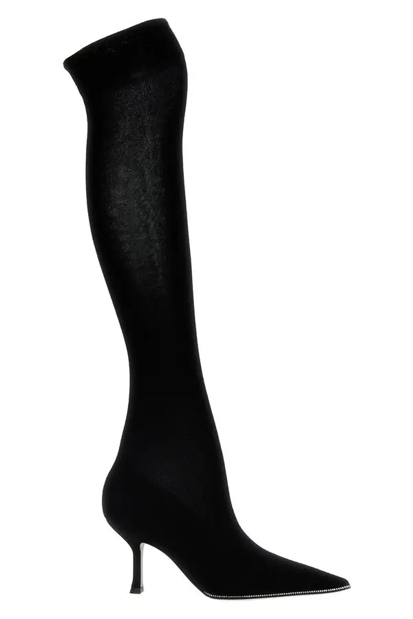Rene Caovilla Knitted Boots