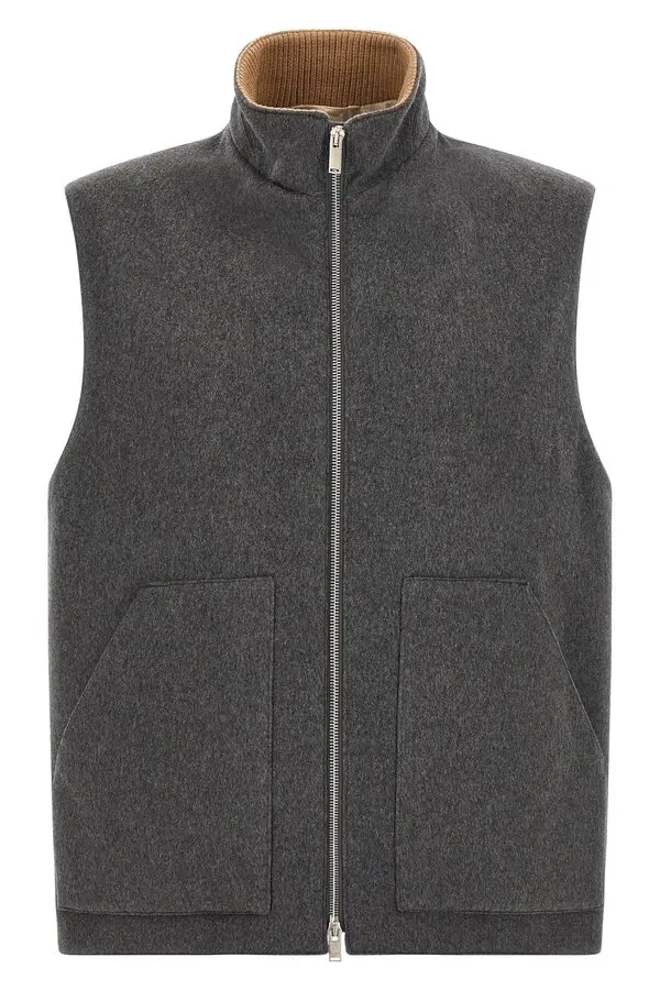 LARDINI Wool Vest