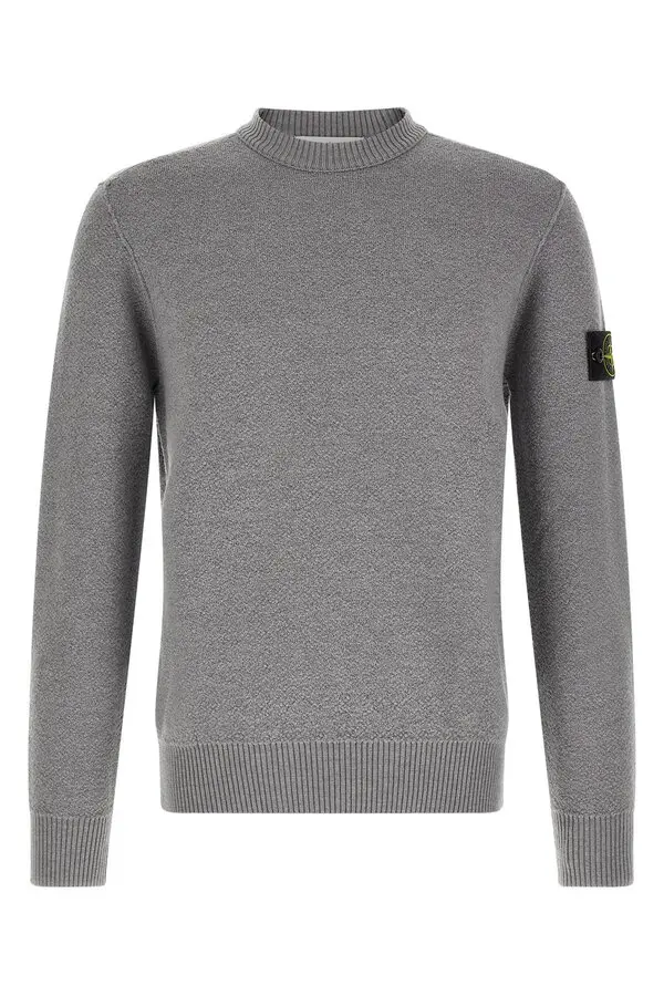 Stone Island 5100011' Sweater - Gray