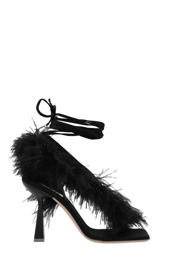SEBASTIAN MILANO Feather Wrap' Sandals