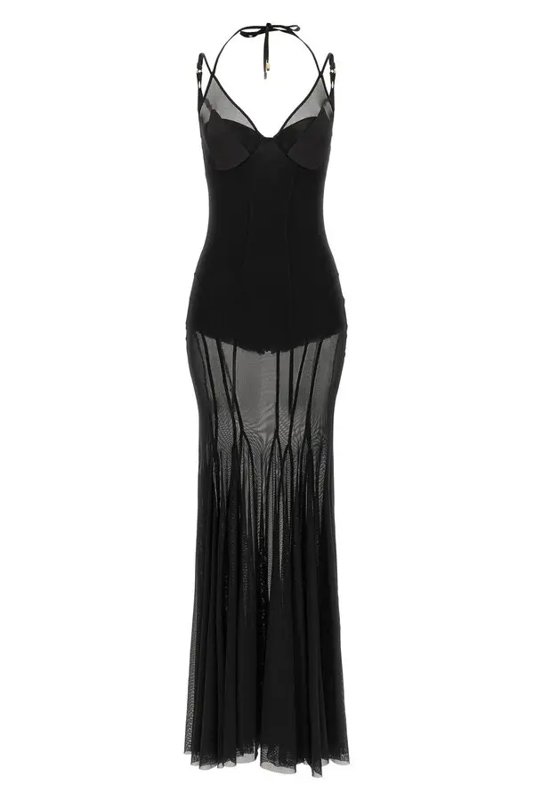 Elisabetta Franchi Red Carpet' Dress - Black