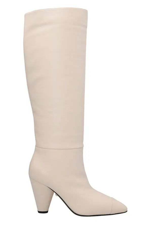 ALEVI MILANO Naty Leather Boots - White