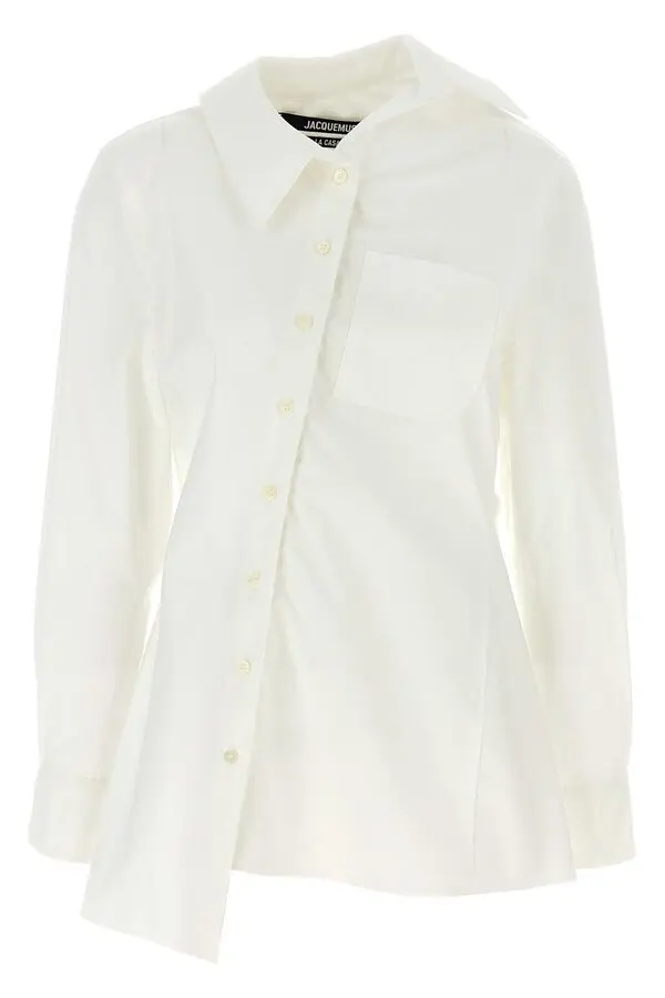 Jacquemus La Chemise Pablo Cotton Shirt - White
