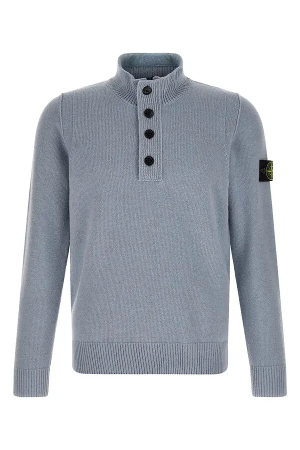 Stone Island 5100040 Sweater - Light Blue
