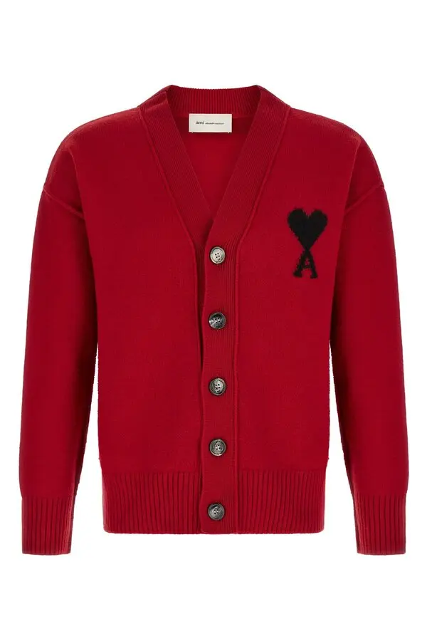 AMI Paris De Coeur' Cardigan