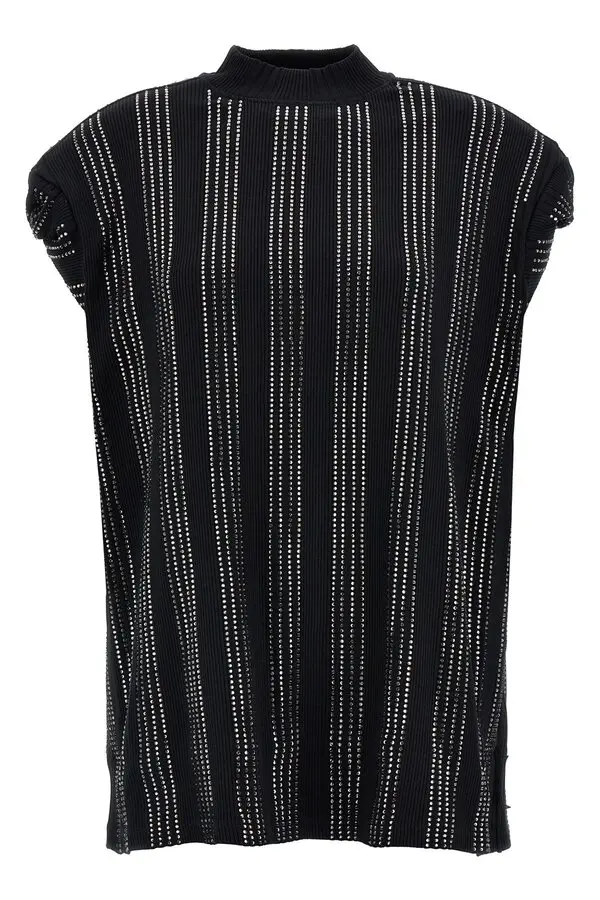 Attico Laurie Cotton Jersey Dress