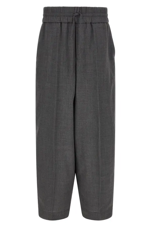 AMI Paris Mélange Wool Pants